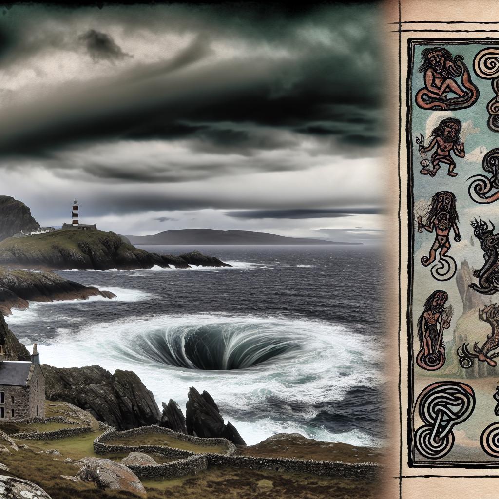 The Corryvreckan Whirlpool and its legends