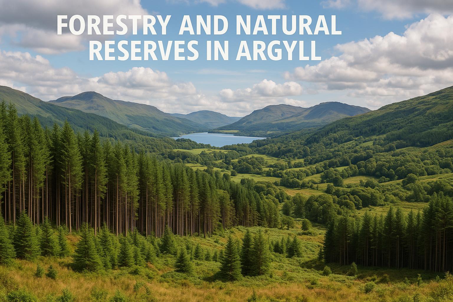 Forestry and natural reserves in Argyll